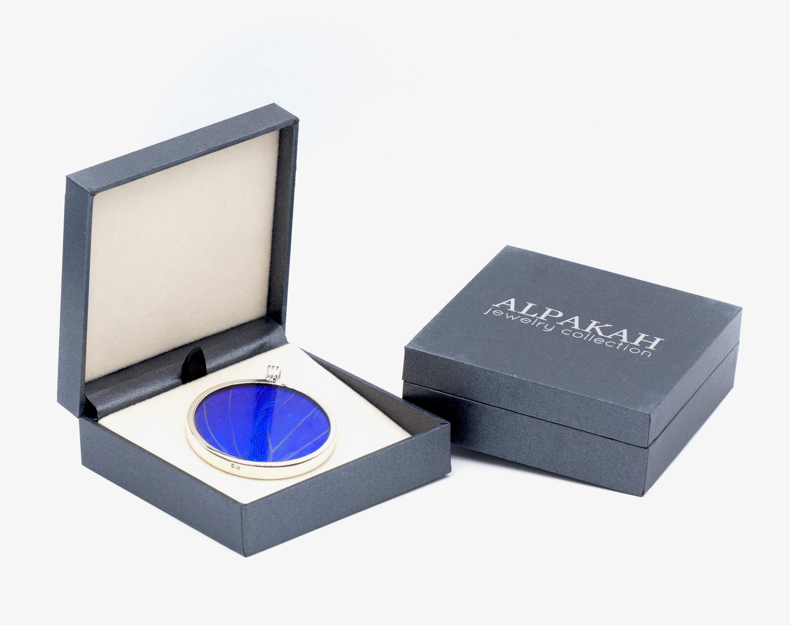 Iriserende anqas pillpintu medaillon - 2be-Aware