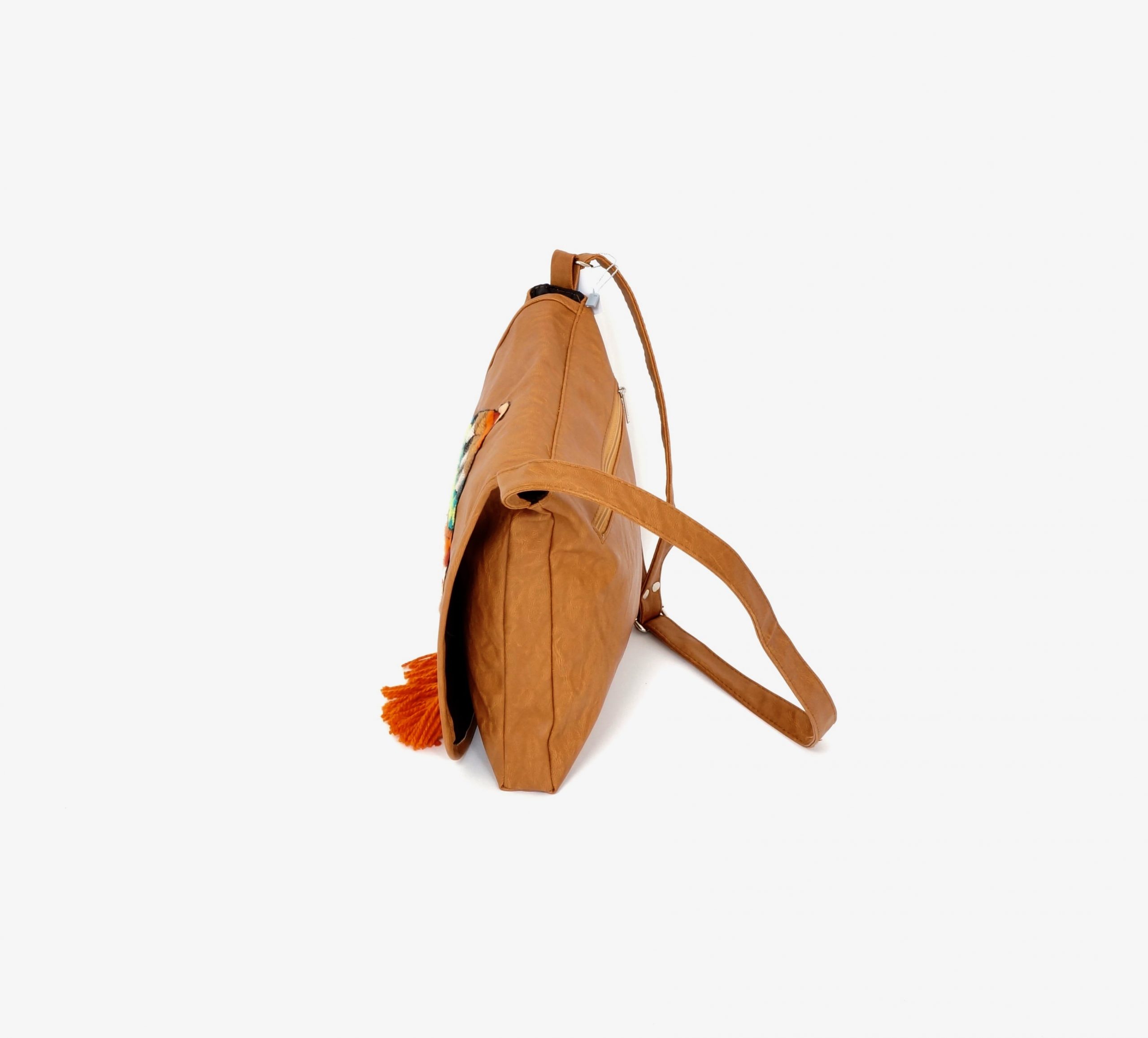 Lederen geborduurde Chullo-heuptas groot - 2be-Aware