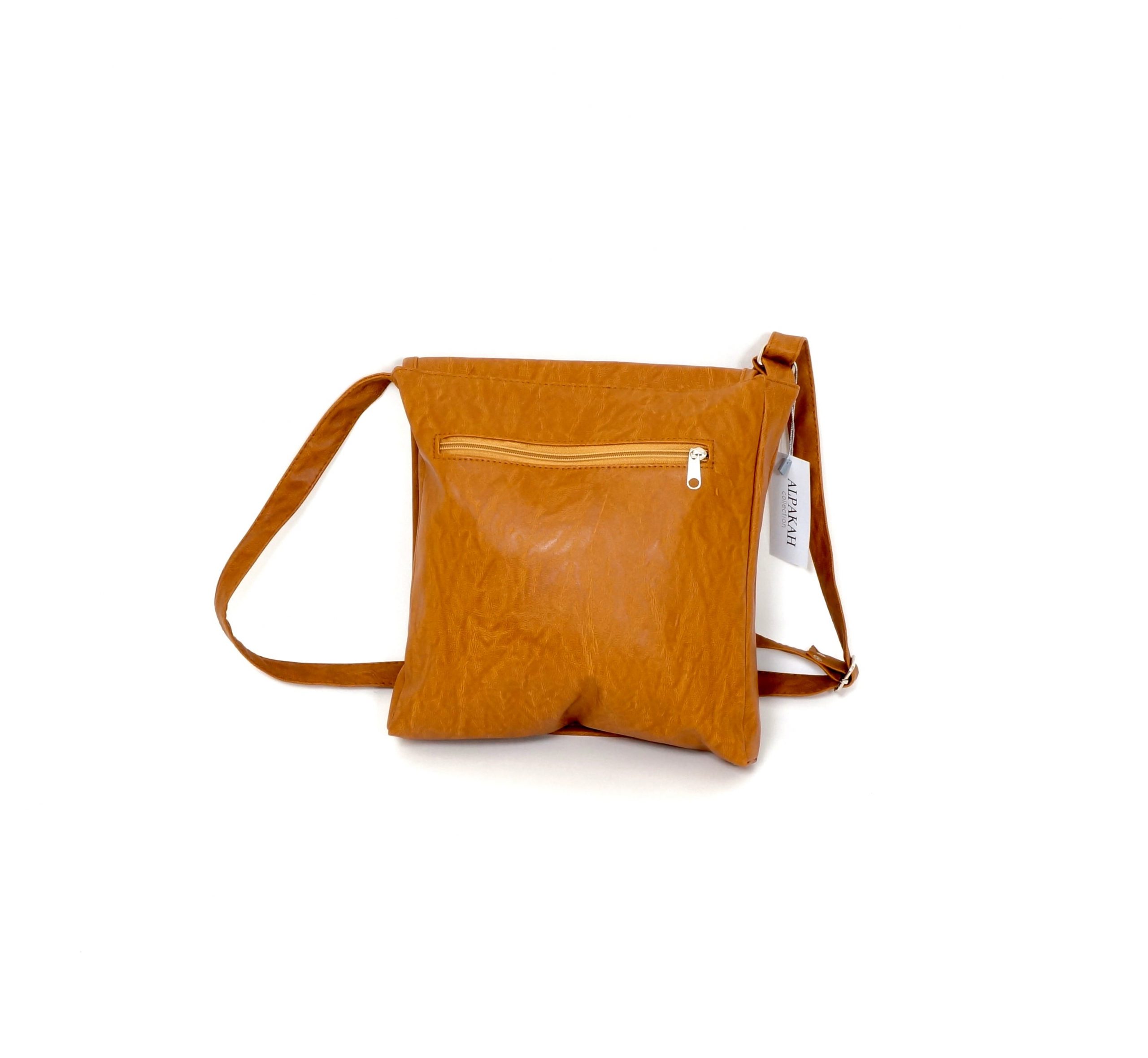 Lederen geborduurde Chullo-heuptas groot - 2be-Aware